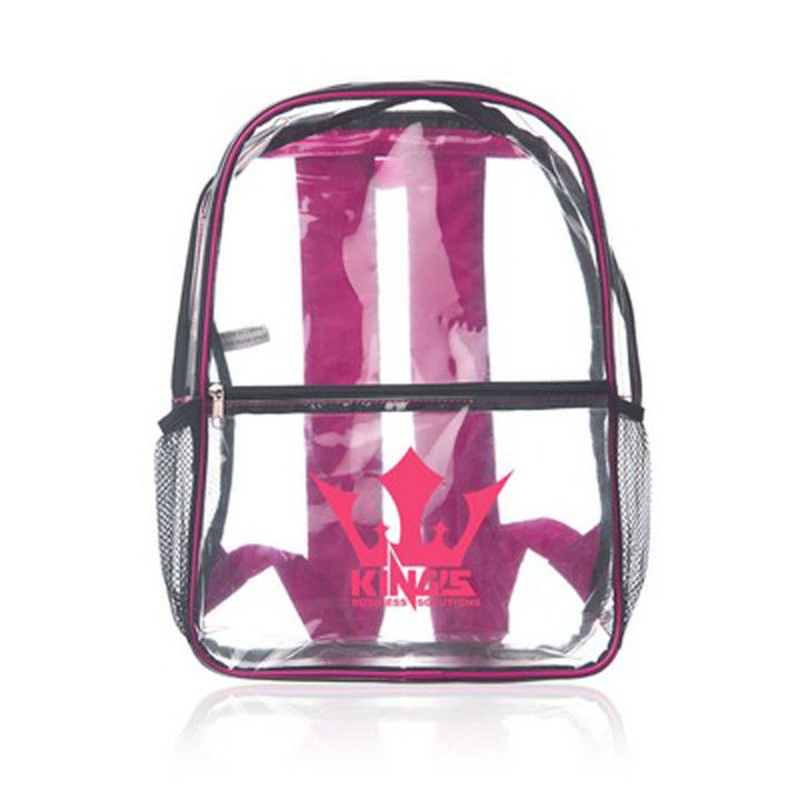 Custom Multi-Function Clear Backpacks