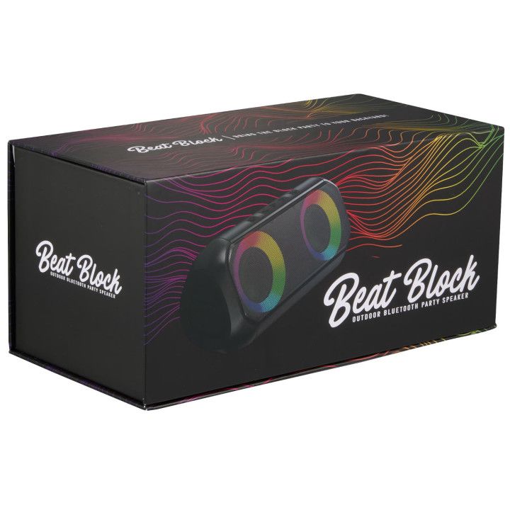 Custom Beat Block Outdoor Bluetooth Party Speaker