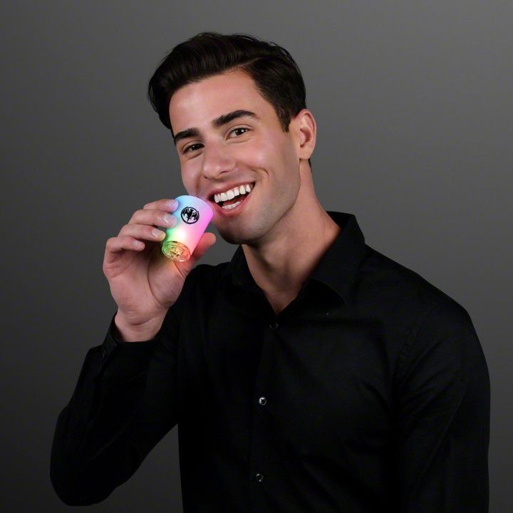 Custom 2 oz. LED Chill Lights Shot Glasses