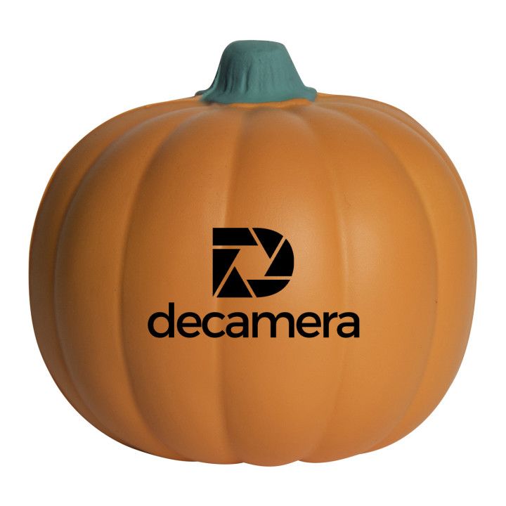 Custom PPE Pumpkin Jack O Lantern Stress Reliever