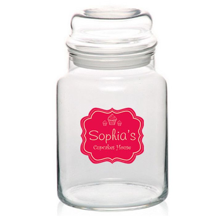 Custom 26 oz ARC Colonial Candy Jar