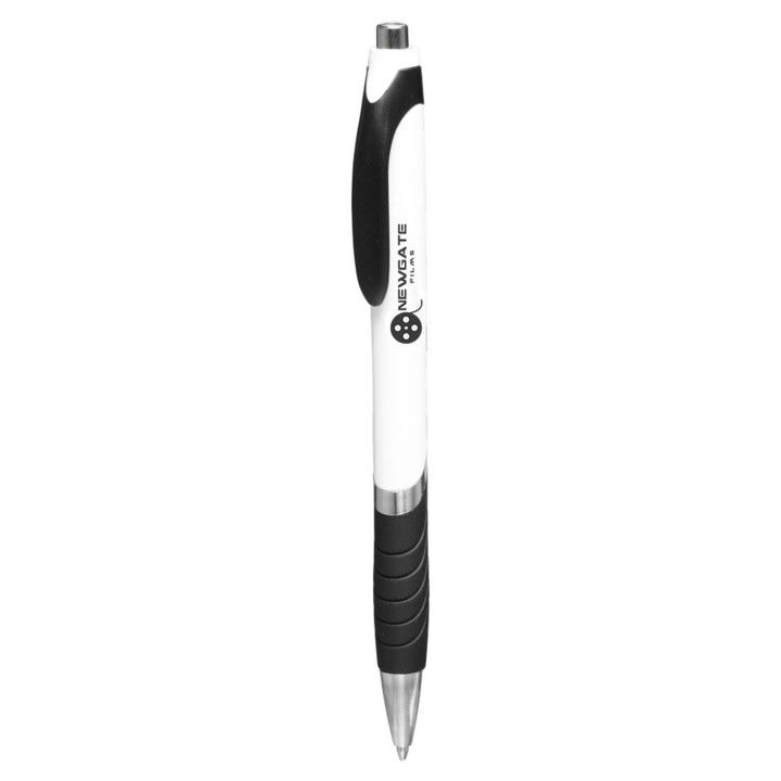 Custom Bright Colors Rubber Grip Ballpoint Pens