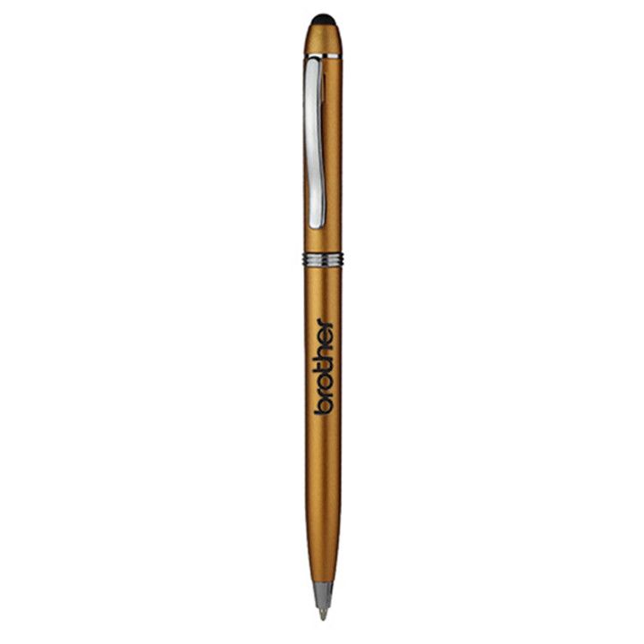 Custom Twist Action Plastic Stylus Pens