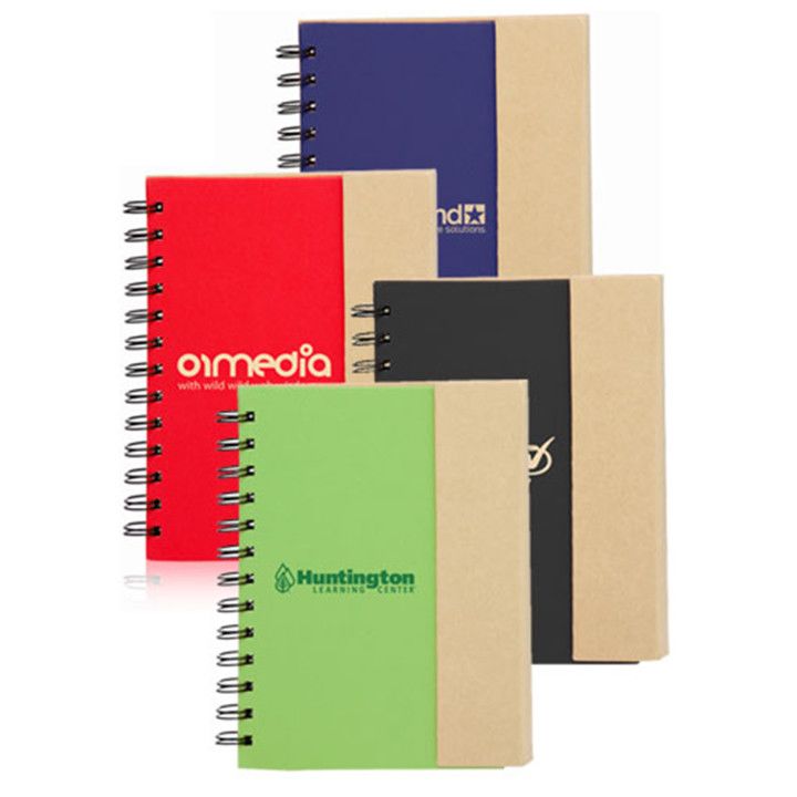 Custom Two-Tone Eco Friendly Notebook