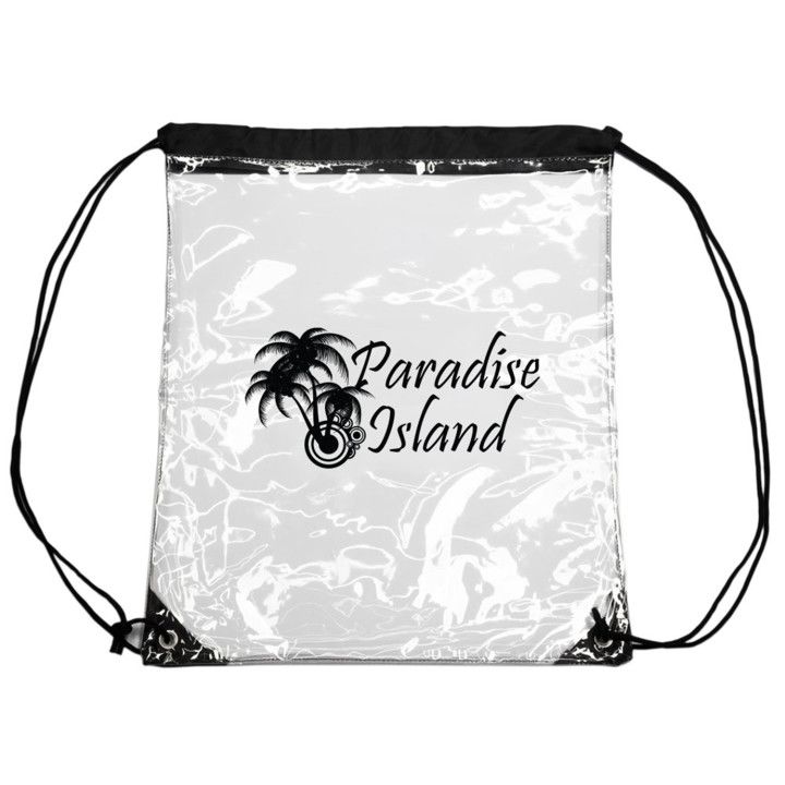 Custom Plastic Drawstring Bags