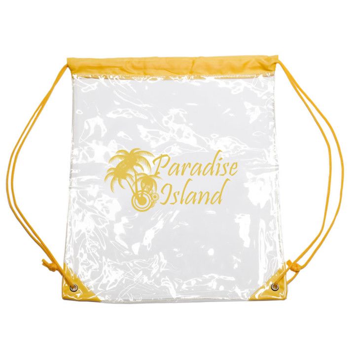 Custom Plastic Drawstring Bags