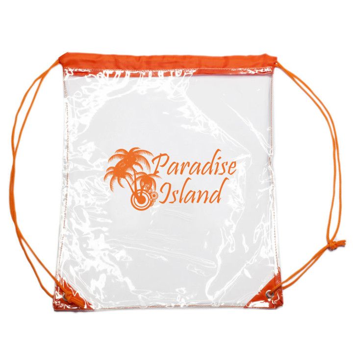 Custom Plastic Drawstring Bags
