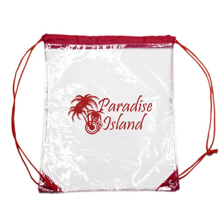 Custom Plastic Drawstring Bags