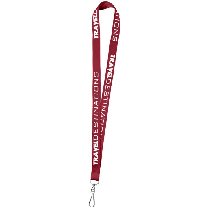Custom 0.75" Polyester Silkscreen Lanyard