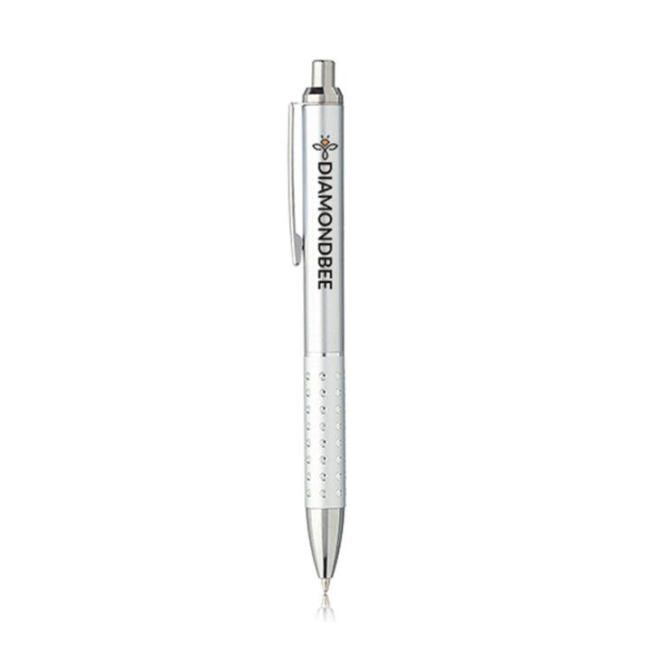 Custom Rhinestone Accent Retractable Pens