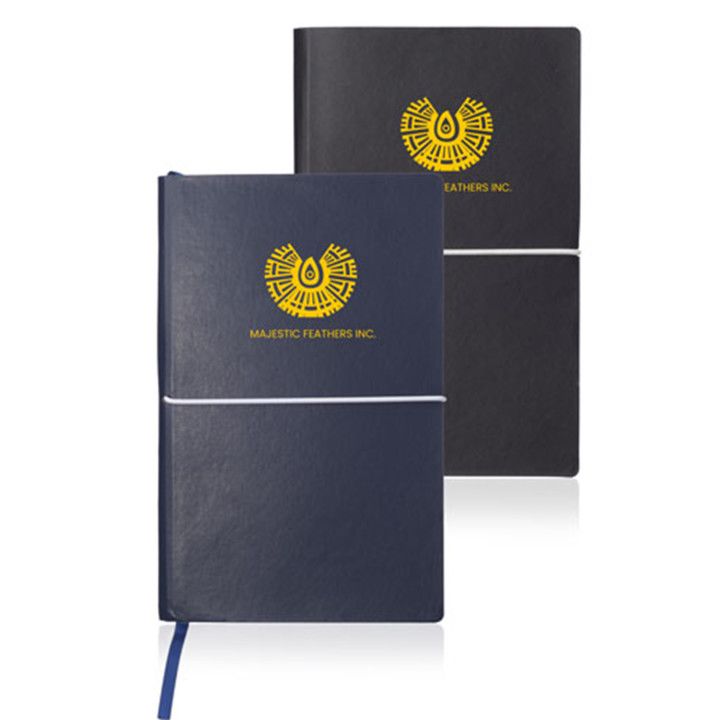 Custom Softcover Journals with Tube Closing Band