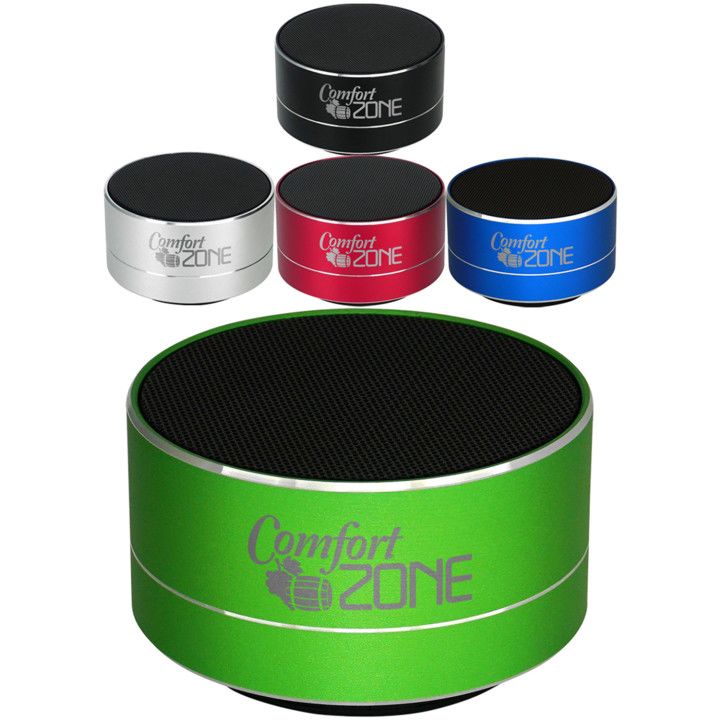 Custom Hockey Puck Bluetooth Speaker