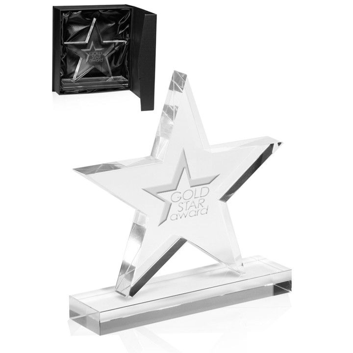 Custom Star Glass Awards