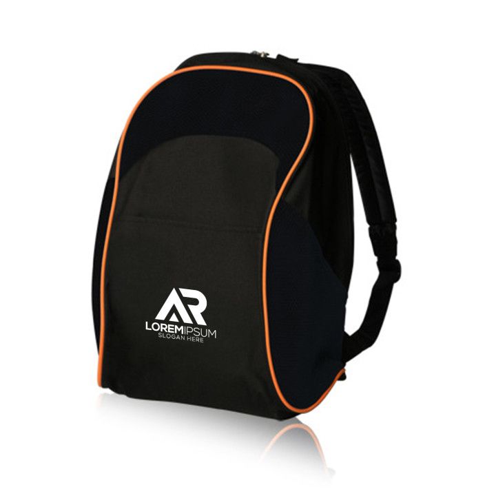 Custom Two Tone School Backpack with Large Imprint Area