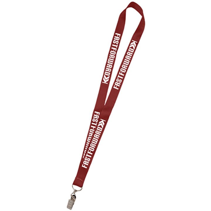 Custom 0.75" USA Made Dye Sublimation Lanyards