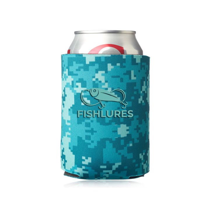 Custom Digital Pattern Foam Can Coolers
