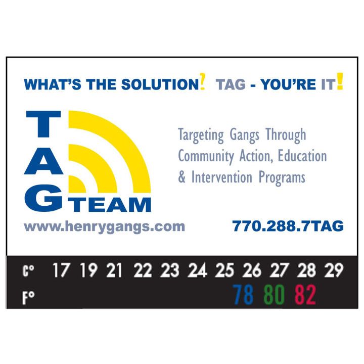 Custom Business Card Magnet + Thermometer Strip 3.5 x 2.5