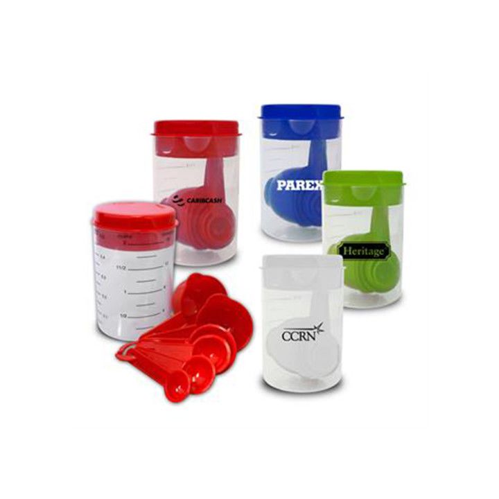 Custom Colorful Measuring Cups & Spoons Set