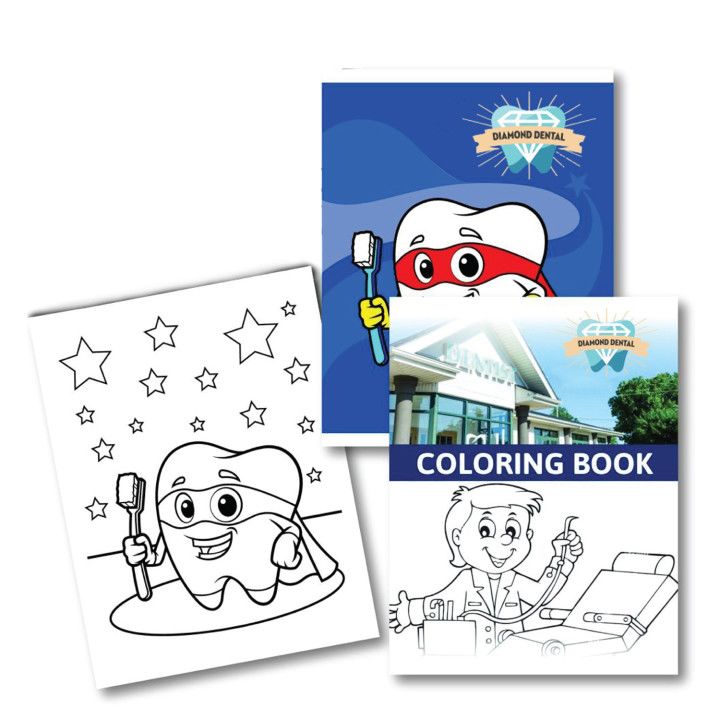 Custom Coloring and Activity Book