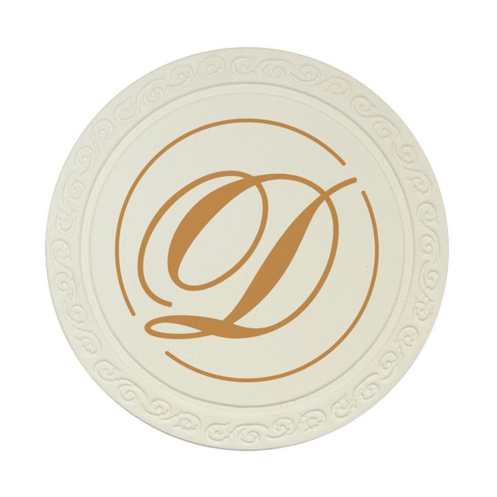 Custom CoasterStone 4.5" Embossed Coaster - Bulk