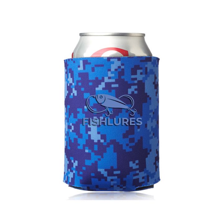Custom Digital Pattern Foam Can Coolers