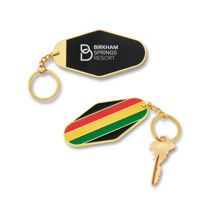 Custom Black History & Juneteenth Metal Keychain