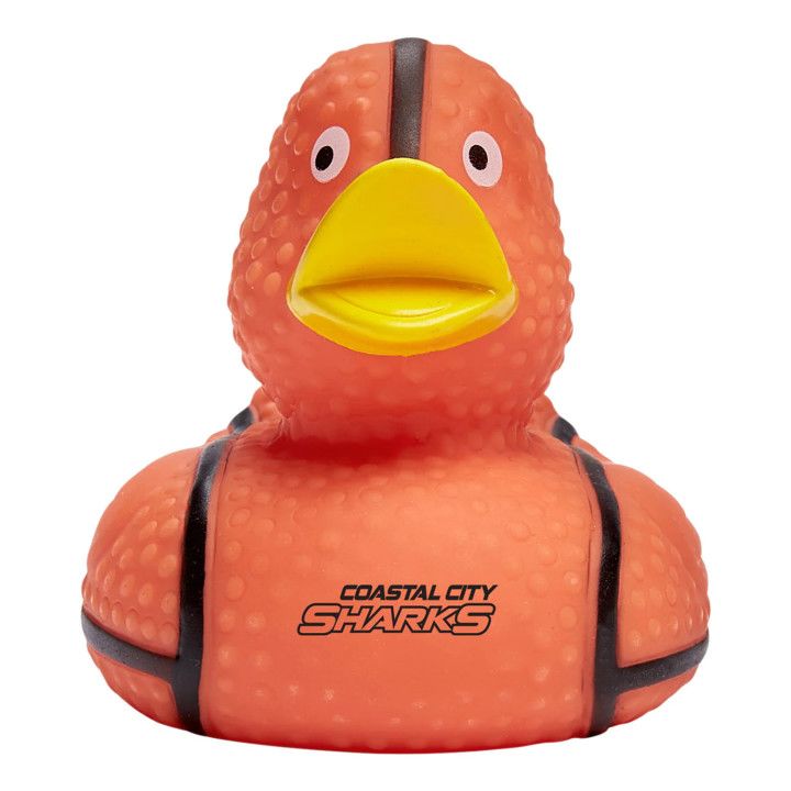 Custom Basketball Rubber Duck