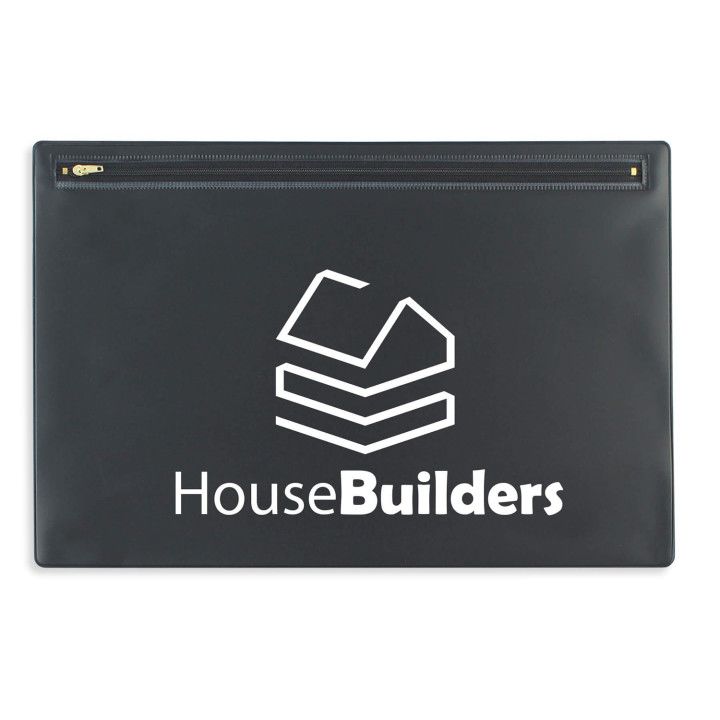 Custom Nylon Zipper Portfolio