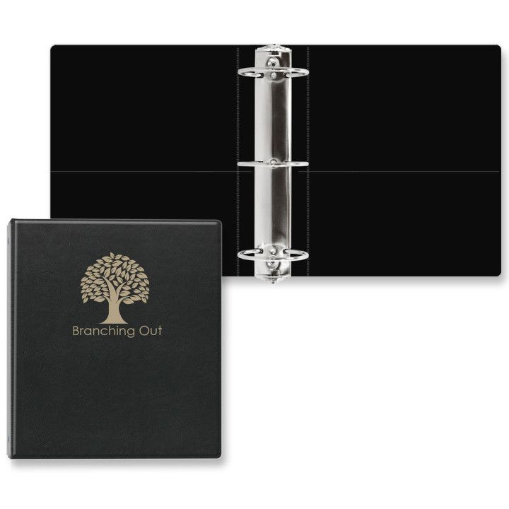 Custom 3 Signature Round Ring Binder