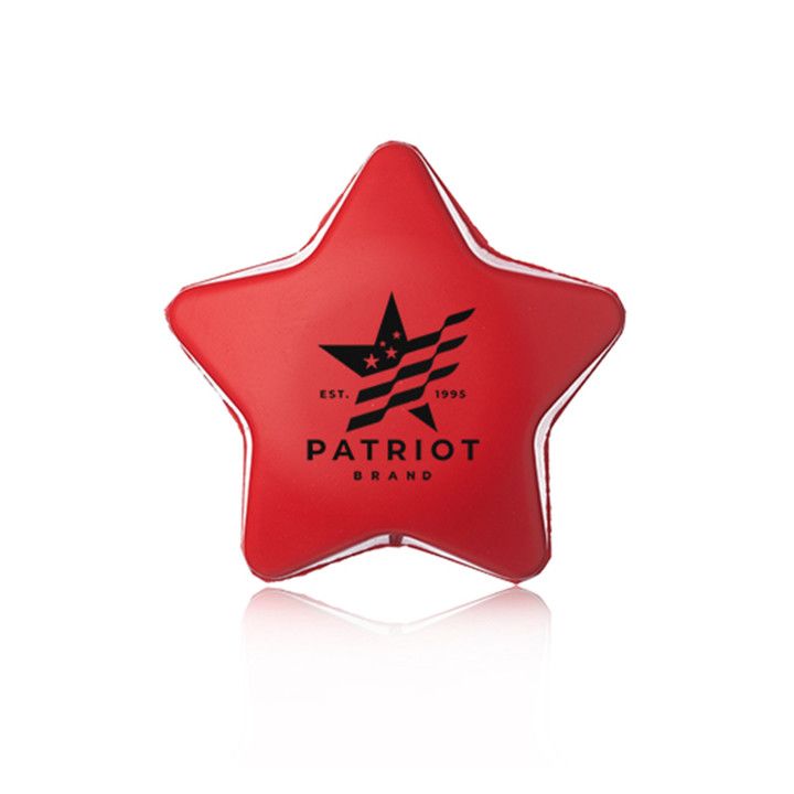 Custom USA Star Shaped Stress Balls