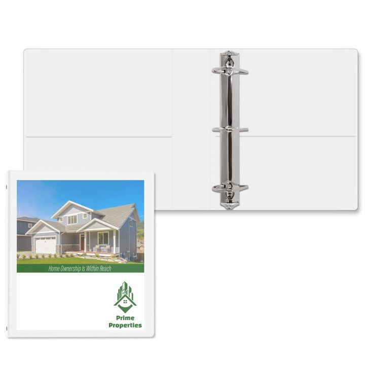 Custom 2" Entrapment Angle D Ring Binder