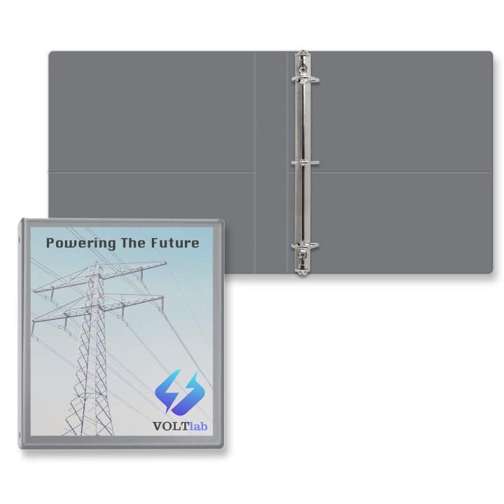 Custom 1 Entrapment Angle D Ring Binder