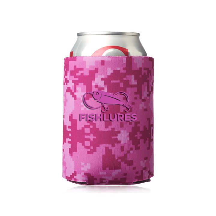 Custom Digital Pattern Foam Can Coolers