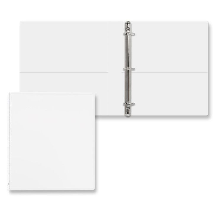 Custom 1 Overlay Angle D Ring Binder - Blank