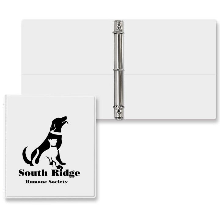 Custom 1" Classic Round Ring Binder