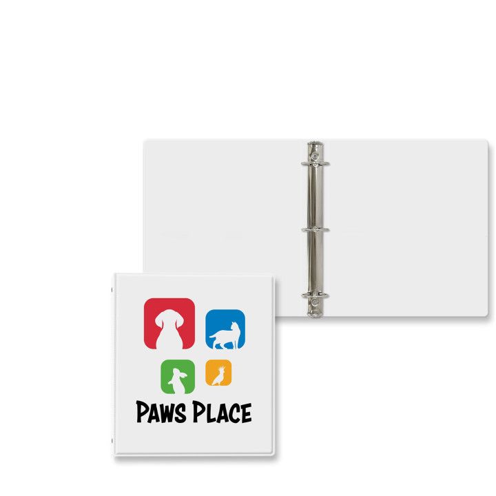 Custom 1 1/2" Express Round Ring Binder