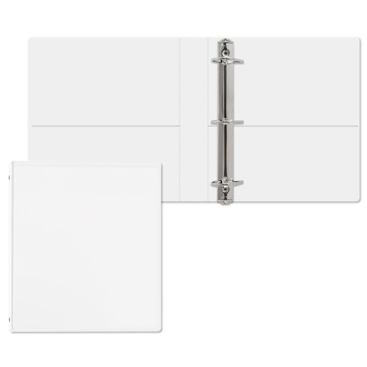 Custom 1.5" Overlay Angle D Ring Binder - Blank