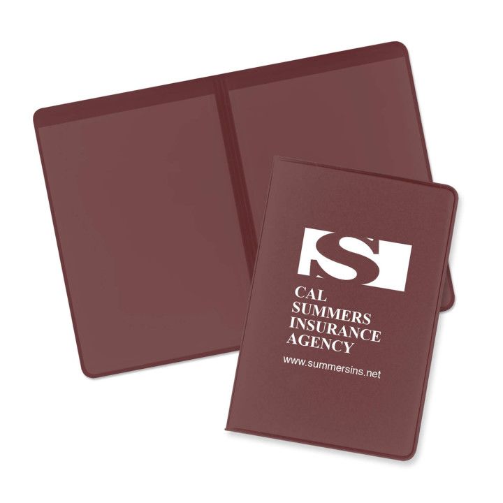 Custom 2-Pocket Insurance Holders