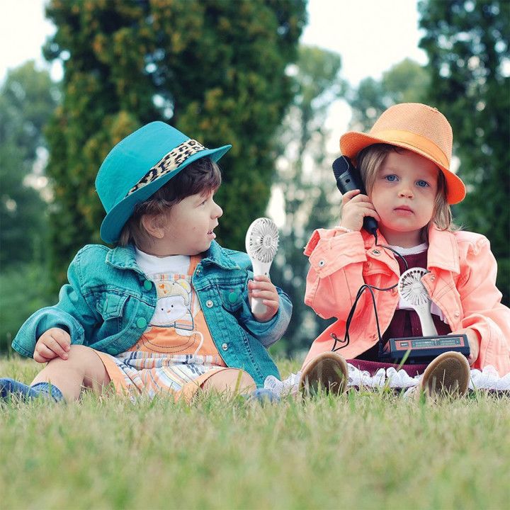 Custom Mini Battery Operated Fan