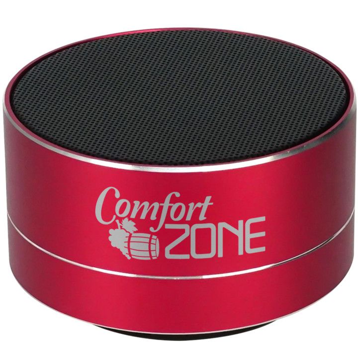 Custom Hockey Puck Bluetooth Speaker