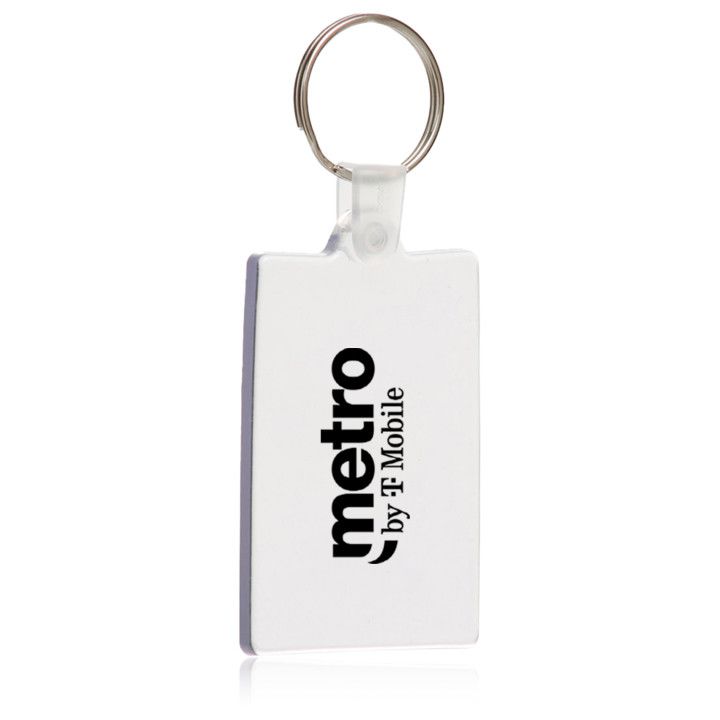 Custom Rectangle Soft Keychains