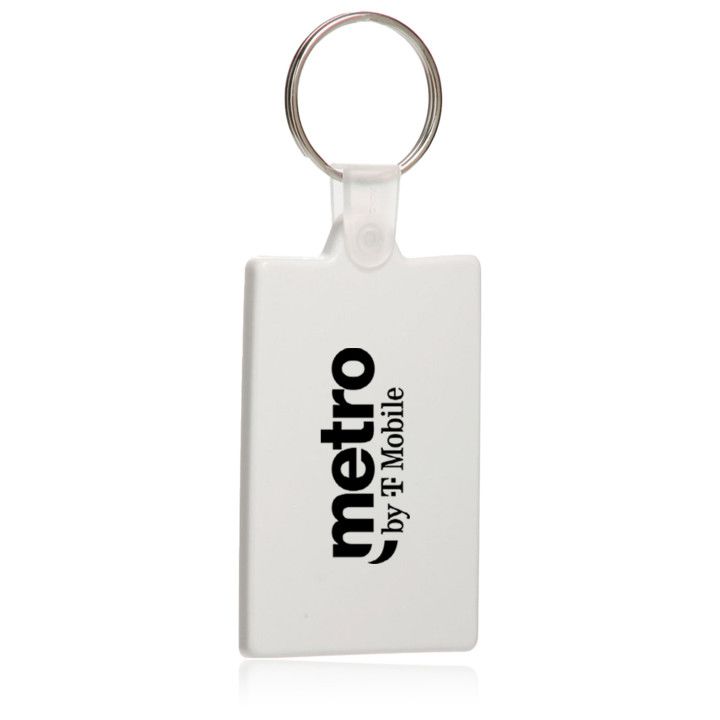 Custom Rectangle Soft Keychains