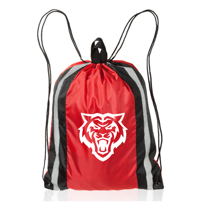 Custom Large Reflector Drawstring Backpacks