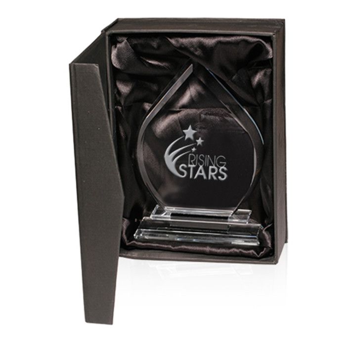 Custom Flame Crystal Awards