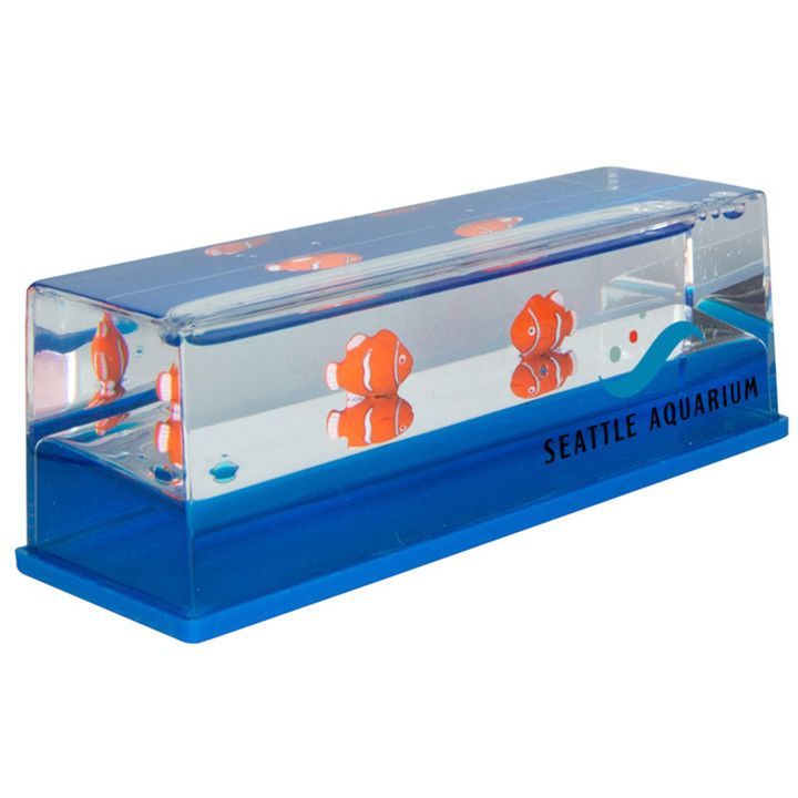 Custom Clownfish Wave Paperweight