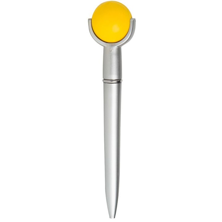 Custom Smiley Squeeze Top Pen