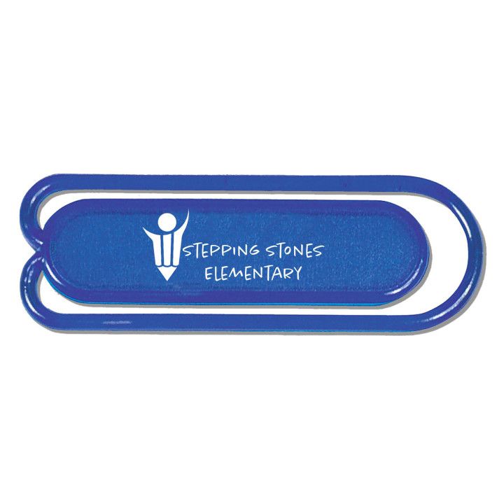 Custom Standard Clippy Oval Plastic Clip