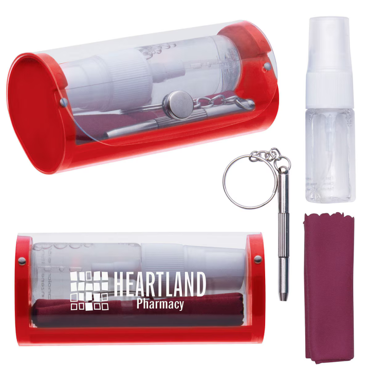 Wholesale Eyeglass Cleaning Kits with Logo Imprint