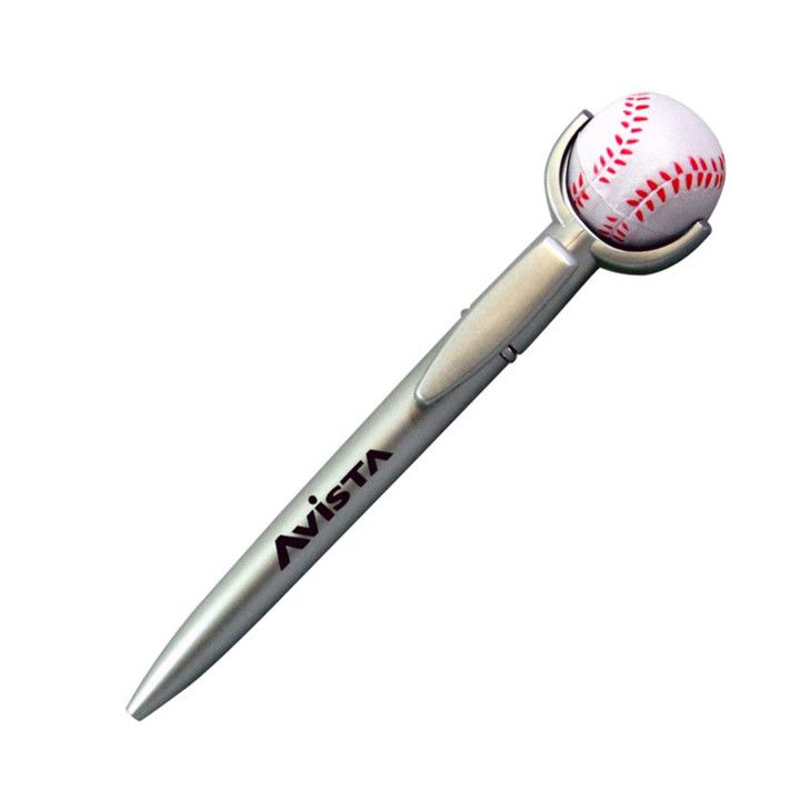 Custom Baseball Squeeze Top Pen
