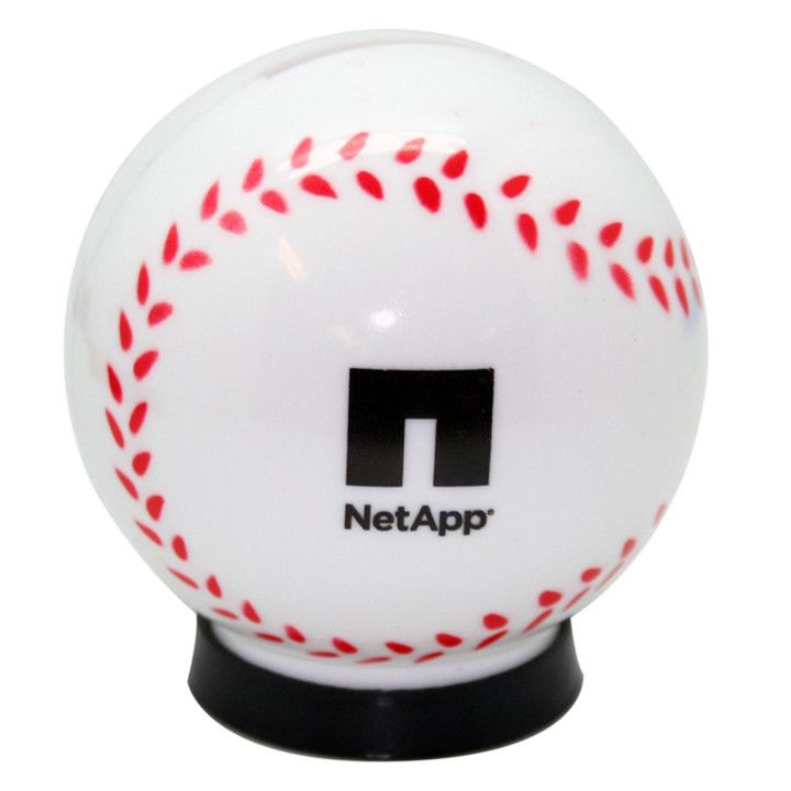 Custom Baseball Coin Bank